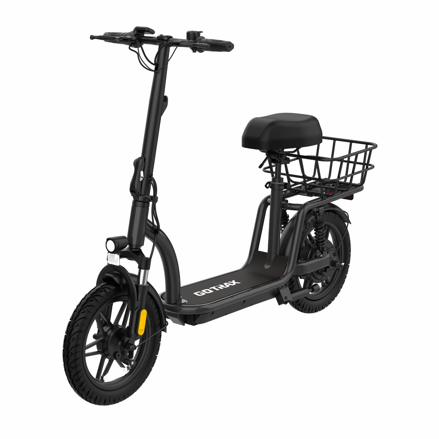 GOTRAX Flex Series Foldable Electric Scooter with Seat 14" 25KPH | 25KM ...